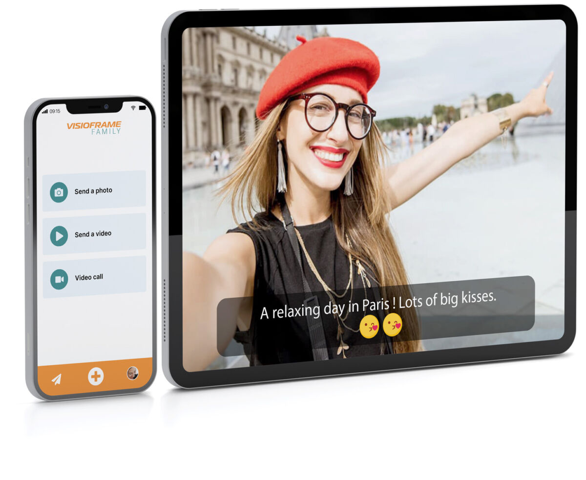 Visioframe Family - The Smart Tablet for Seniors